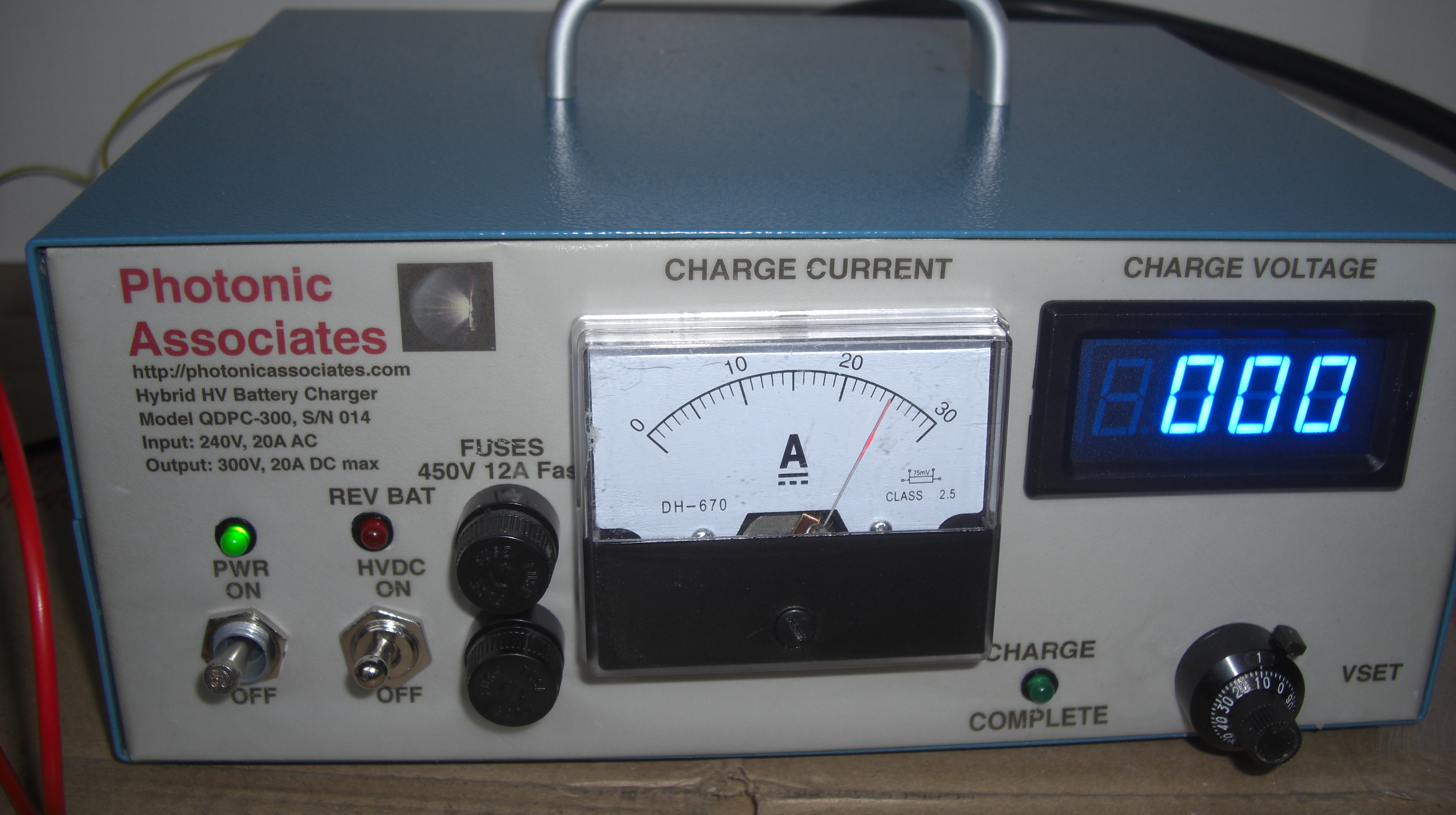 High Voltage Hybrid Battery Chargers